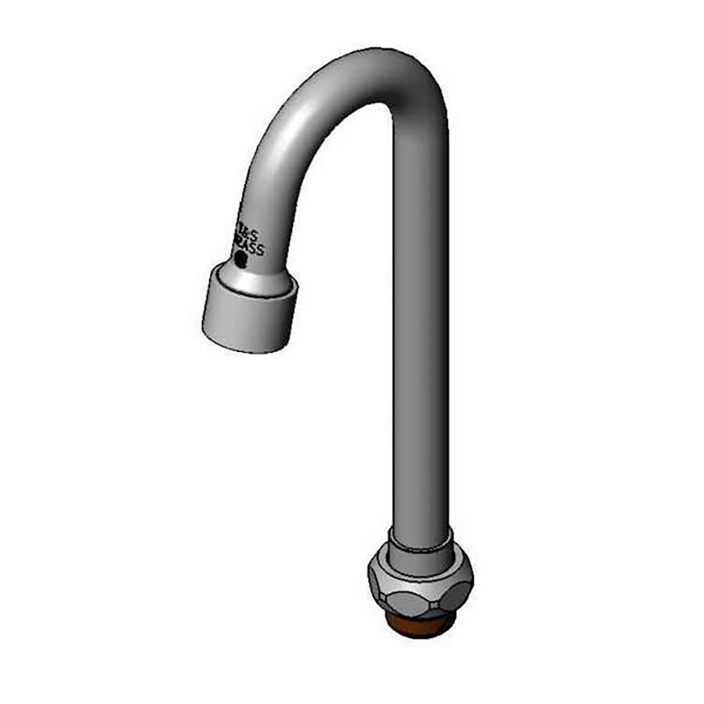 T&S 132X-V05 8 9/16" Swivel Gooseneck Nozzle w/ 1/2 GPM Spray Device