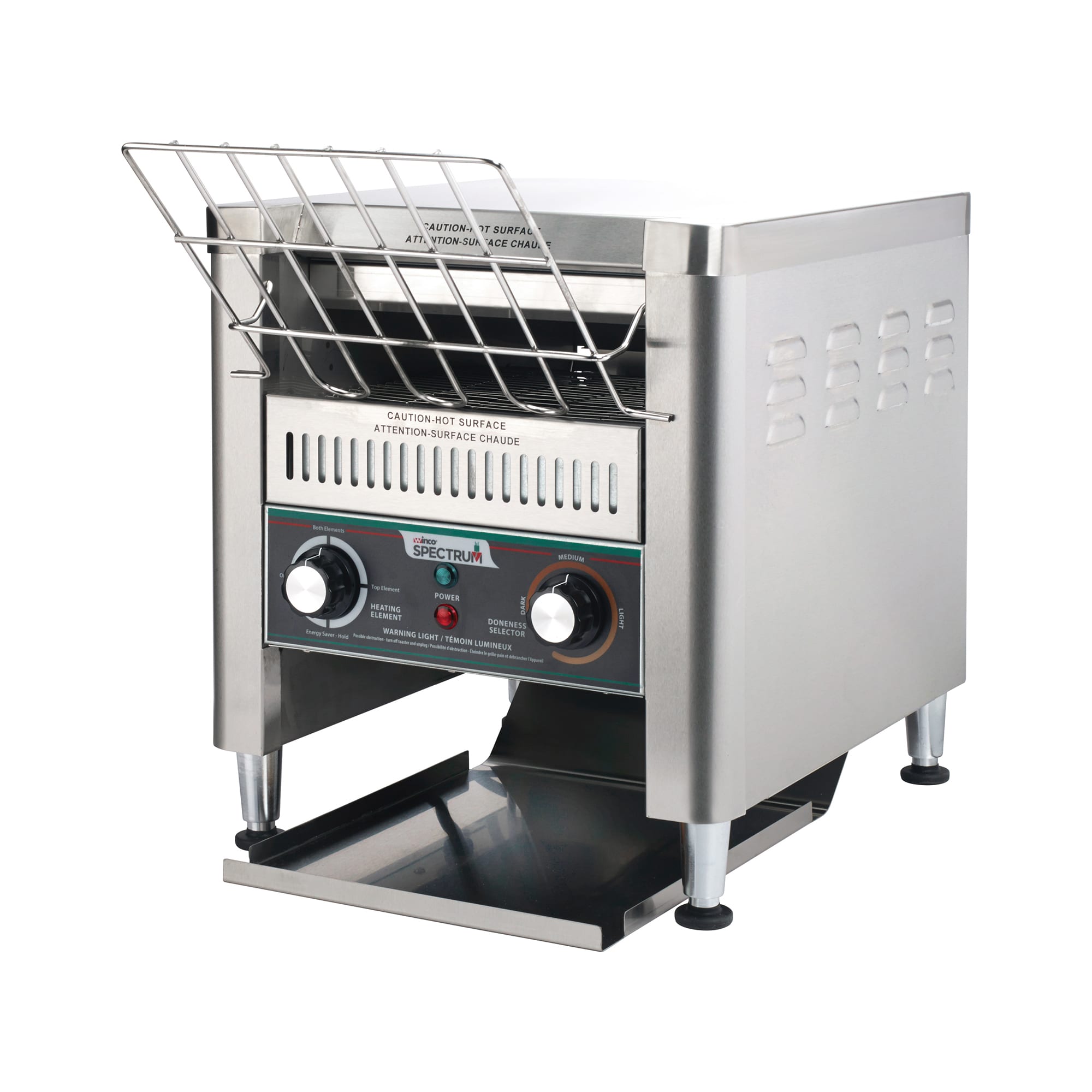 Winco ECT-300 Conveyor Toaster - 300 Slices/hr w/ 2 1/2" Product ...