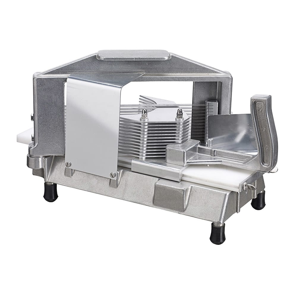 Winco TTS-188 Manual Tomato Slicer w/ 3/16" Slice, Aluminum