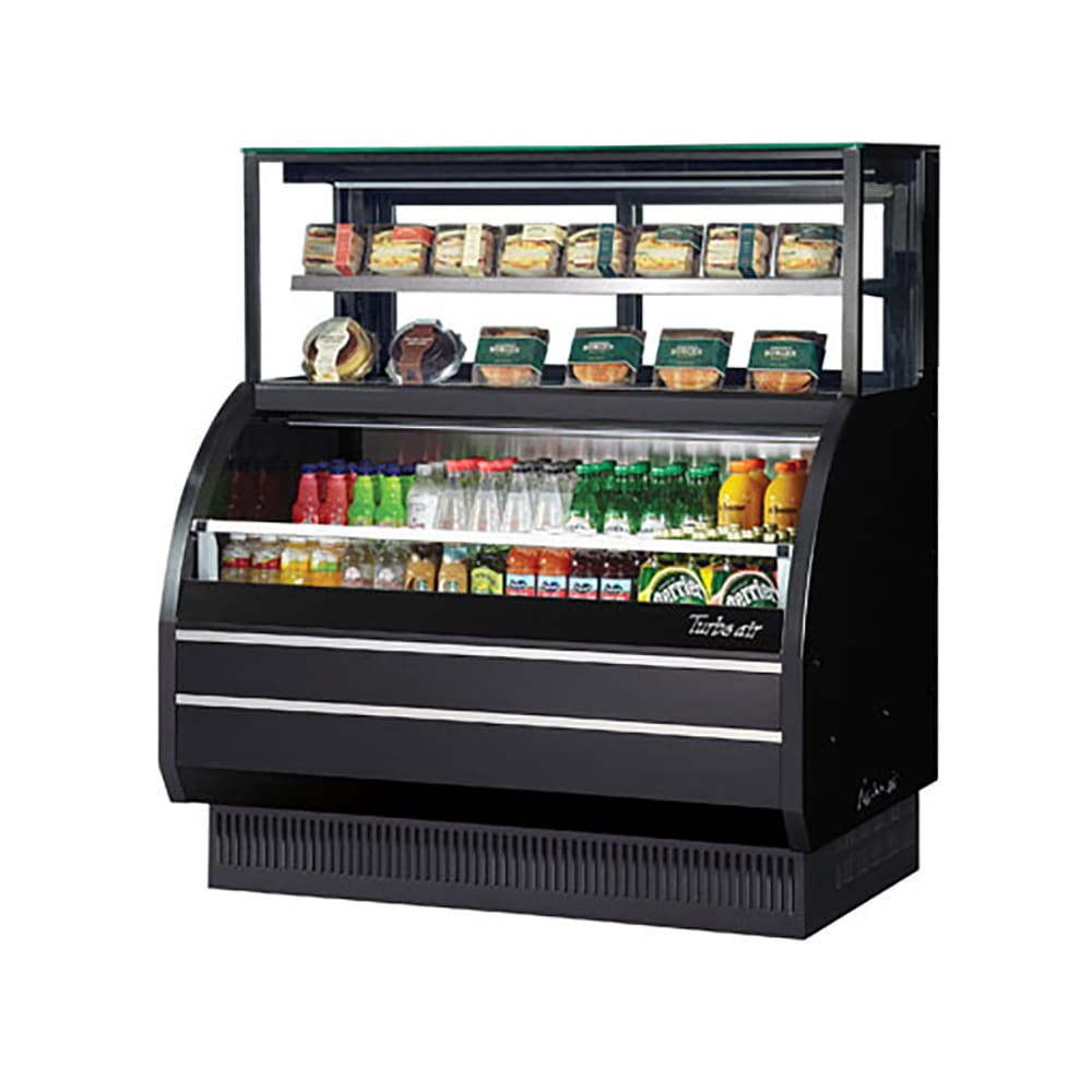 Turbo Air TOM-W-60SB-UF-N 62" Horizontal Open Air Cooler w/ (4) Levels ...