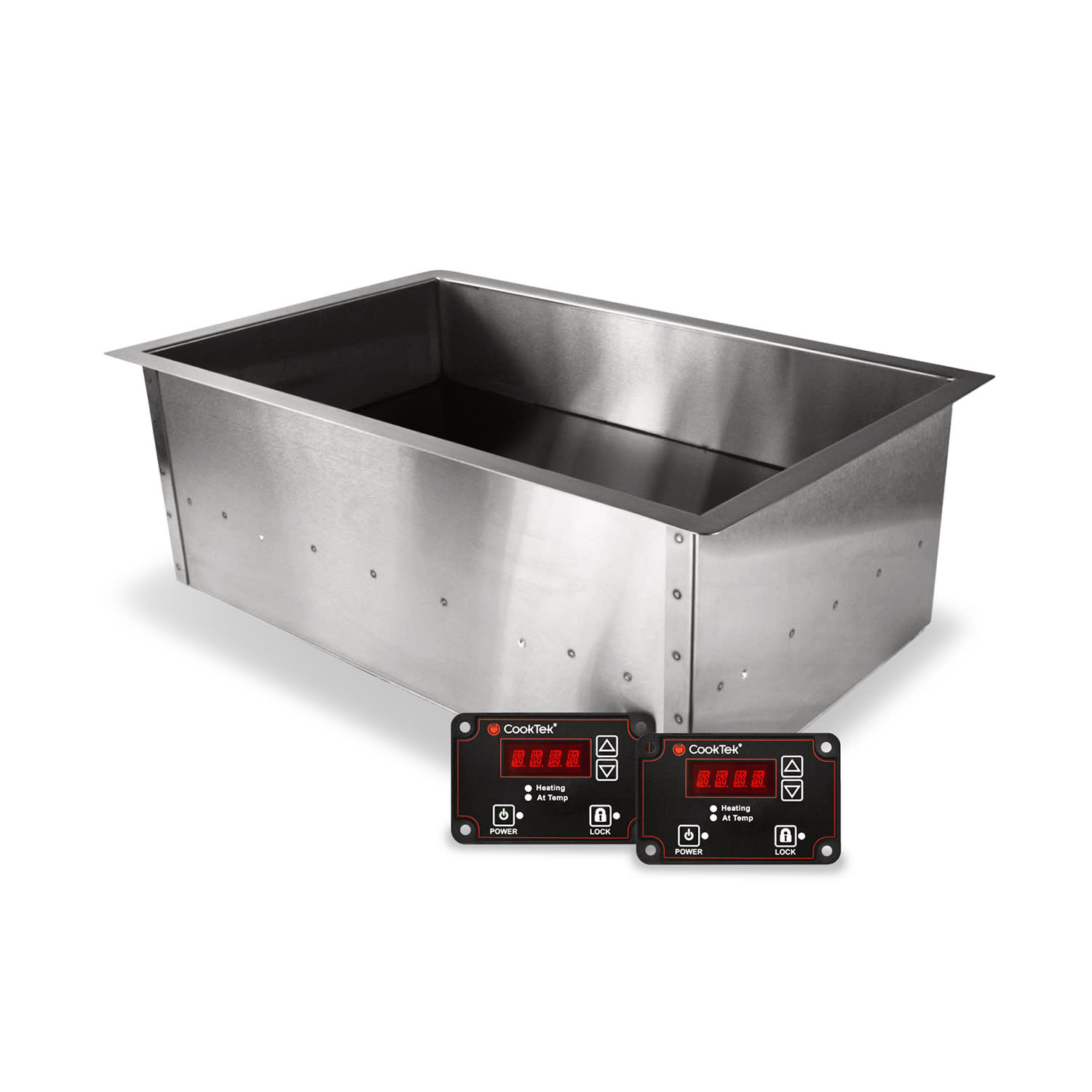 CookTek 671201 Drop In Induction Hot Food Well w/ (1) 6"D Full Size Pan ...