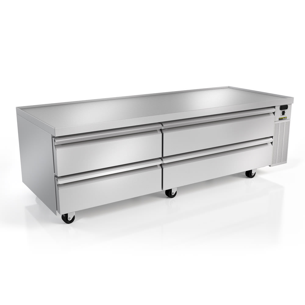 Silver King SKRCB79H-EDUS3 79" Chef Base w/ (4) Drawers, 115v
