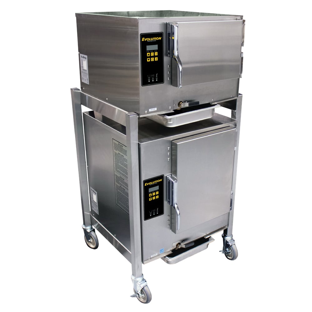 AccuTemp E3/E62081D060DBL (9) Pan Convection Steamer - Stand, 208v/1ph