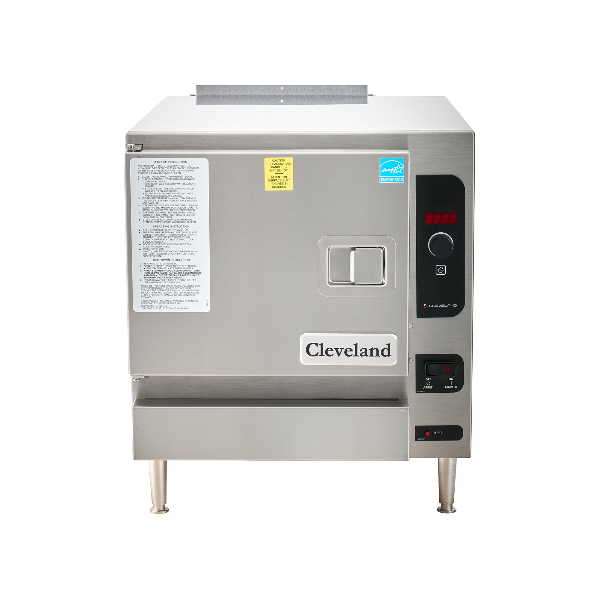 Cleveland 22CGT3.1 (3) Pan Convection Steamer - Countertop, Condensate ...