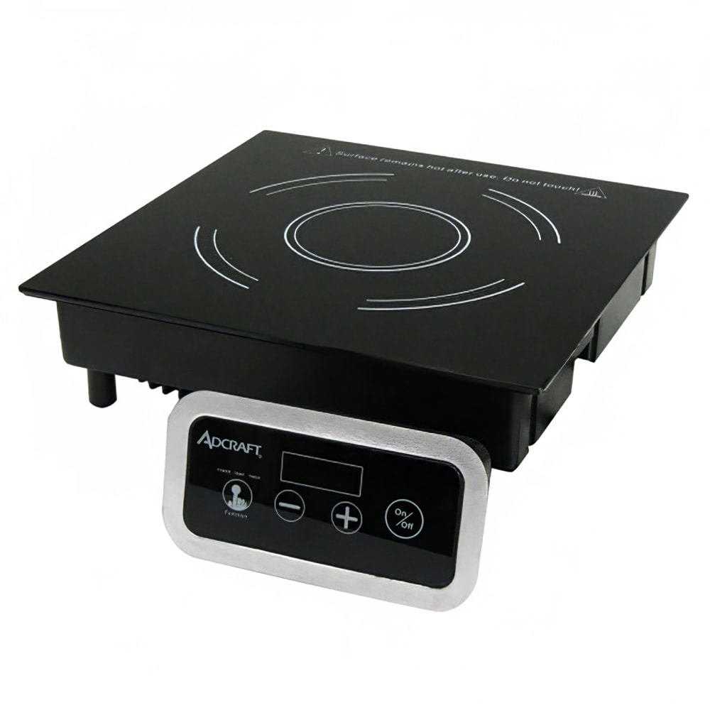 Adcraft IND-DR120V Drop-In Commercial Induction Cooktop w/ (1) Burner, 120v