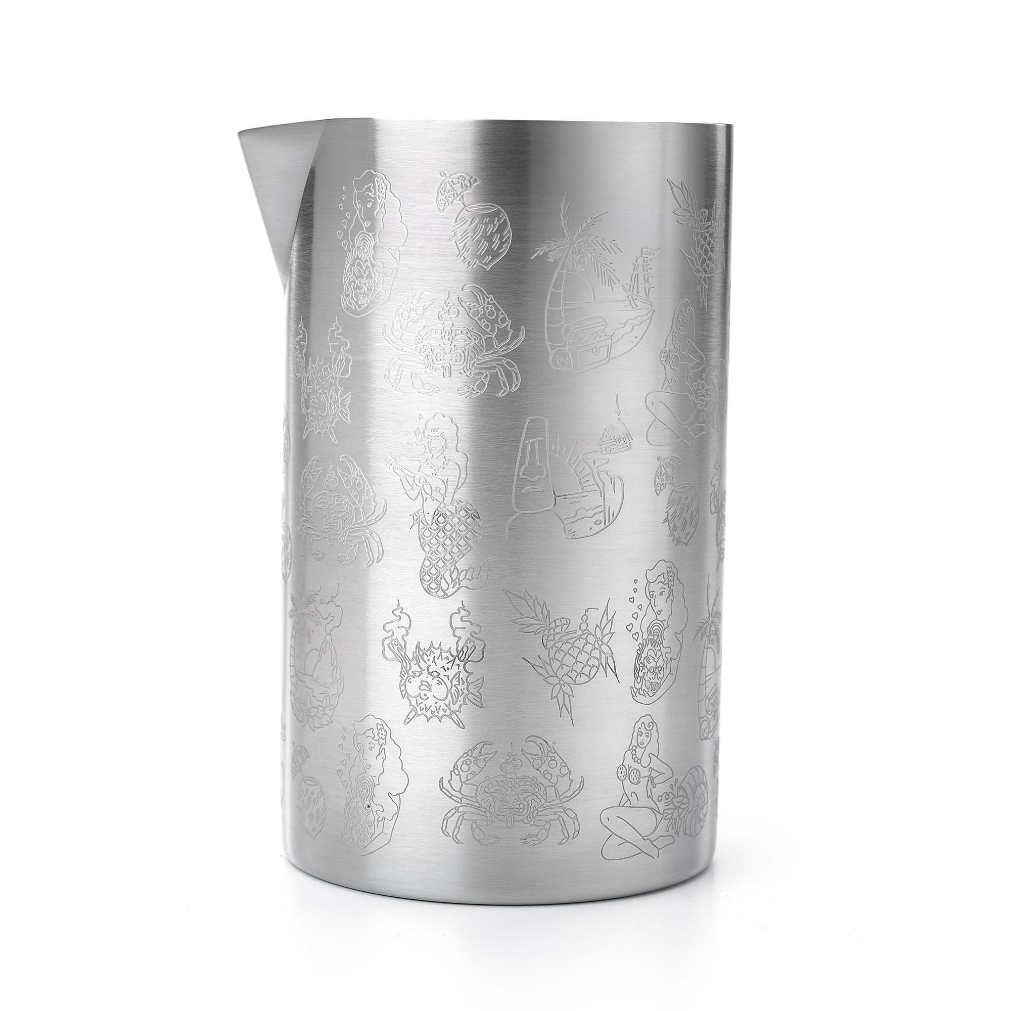 Barfly M37079 21 oz Tiki Cocktail Mixing Tin, Stainless Steel