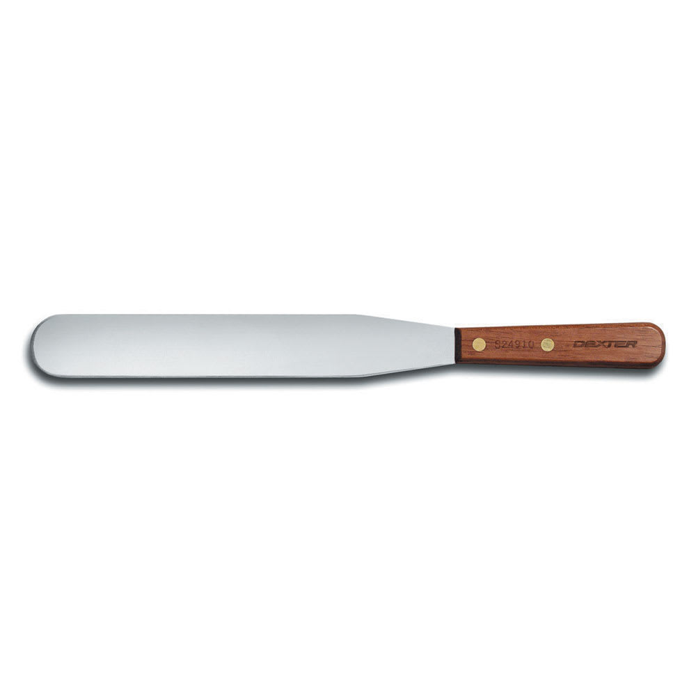 Dexter Russell S24910 10" Decorating & Icing Spatula w/ Rosewood Handle ...