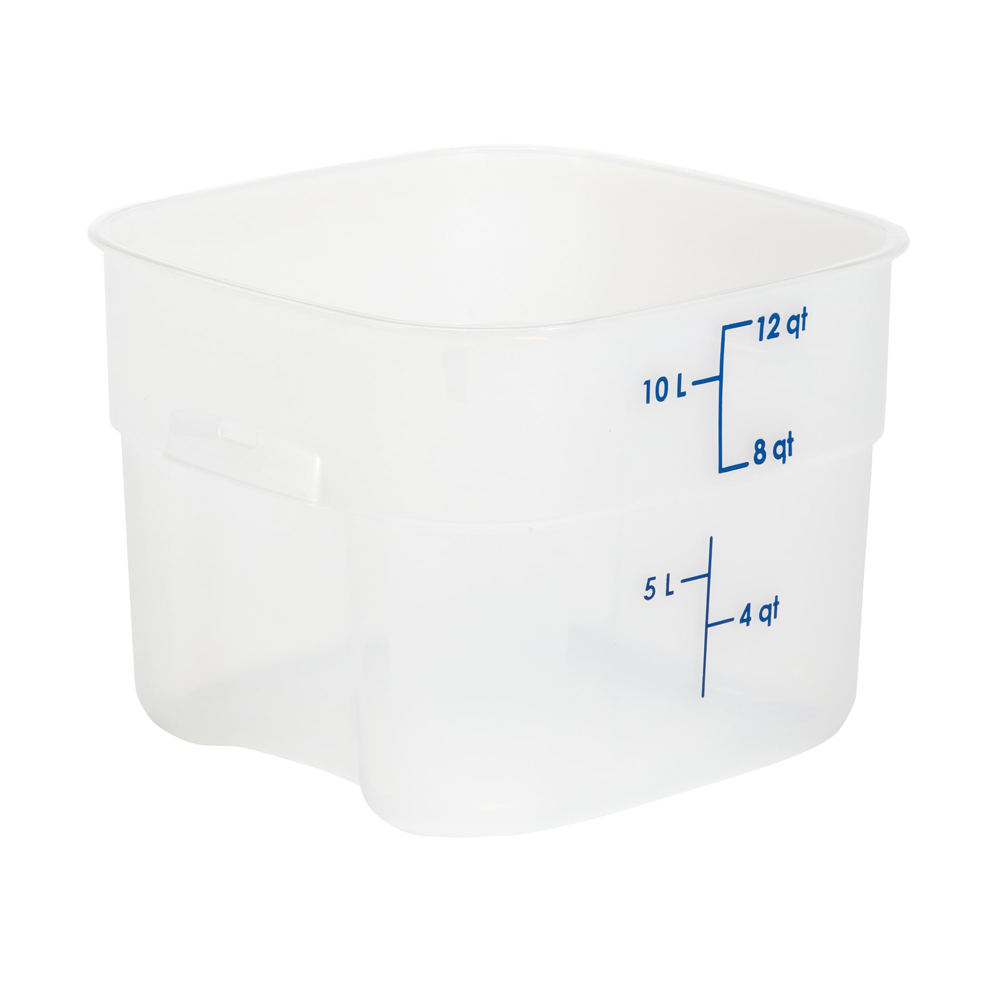 Cambro 12SFSPROPP190 12 qt CamSquare® FreshPro Food Container ...
