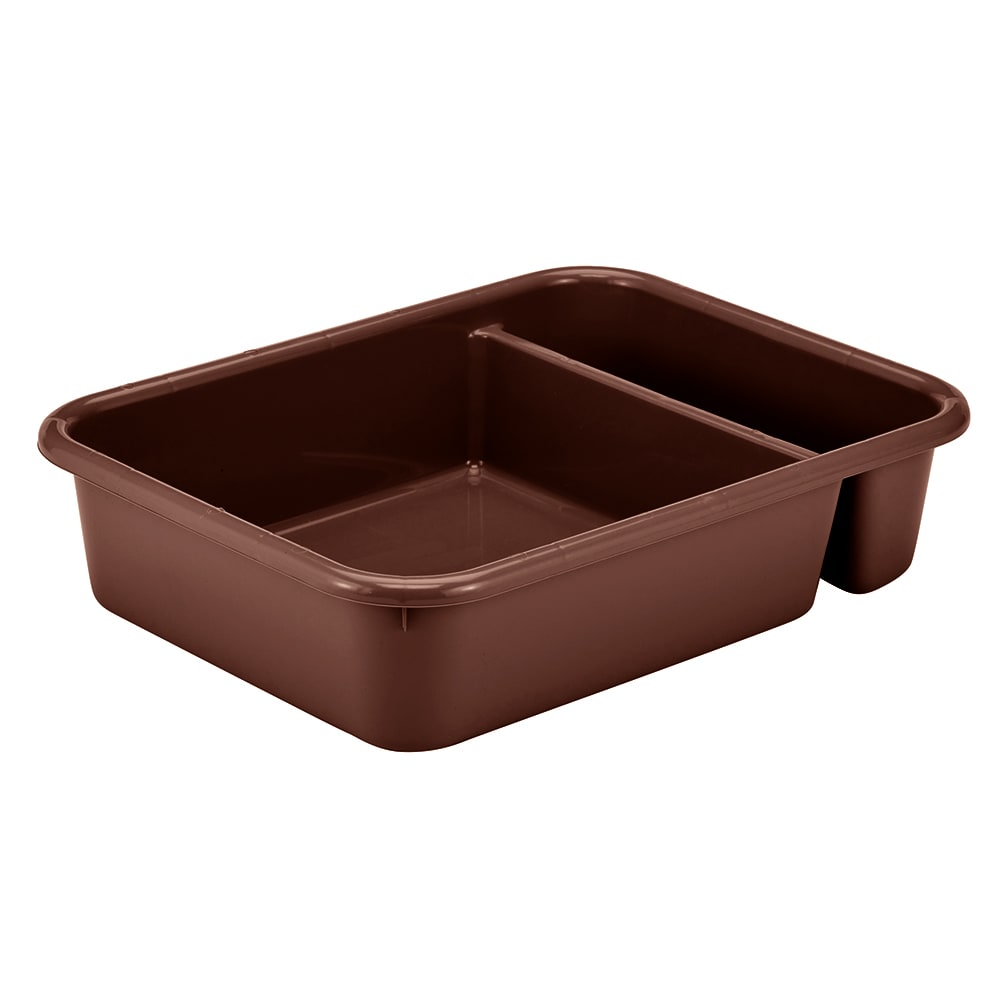 Cambro 1621CBP131 Cambox® Bus Box w/ (2) Compartments - 15 3/5" x 20 1/ ...