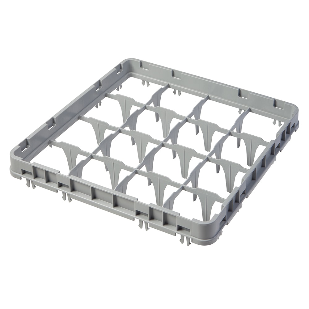 Cambro 16E1151 Full Size Glass Rack Extender w/ (16) Compartments ...