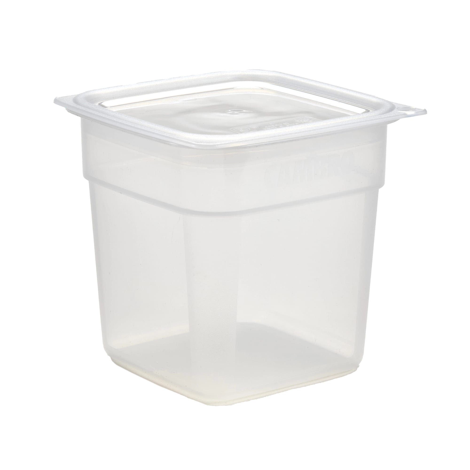 Cambro 1SFSPROPP190 1 qt CamSquare® FreshPro Food Container ...