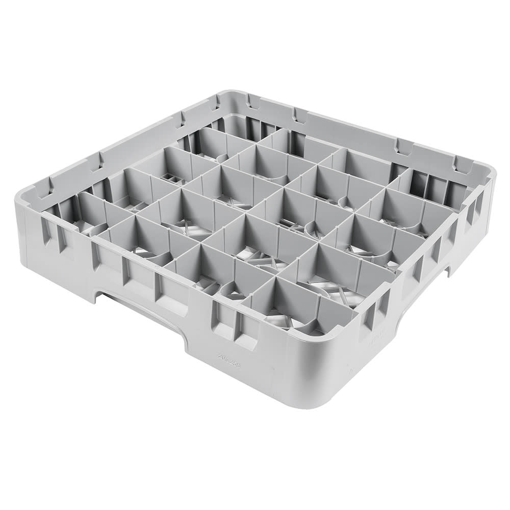 Cambro 20C258151 Camrack® Cup Rack w/ (20) Compartments - Soft Gray