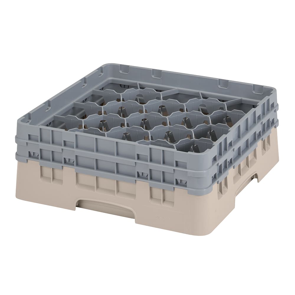 Cambro 20S434184 Camrack® Glass Rack w/ (20) Compartments - (2) Gray ...