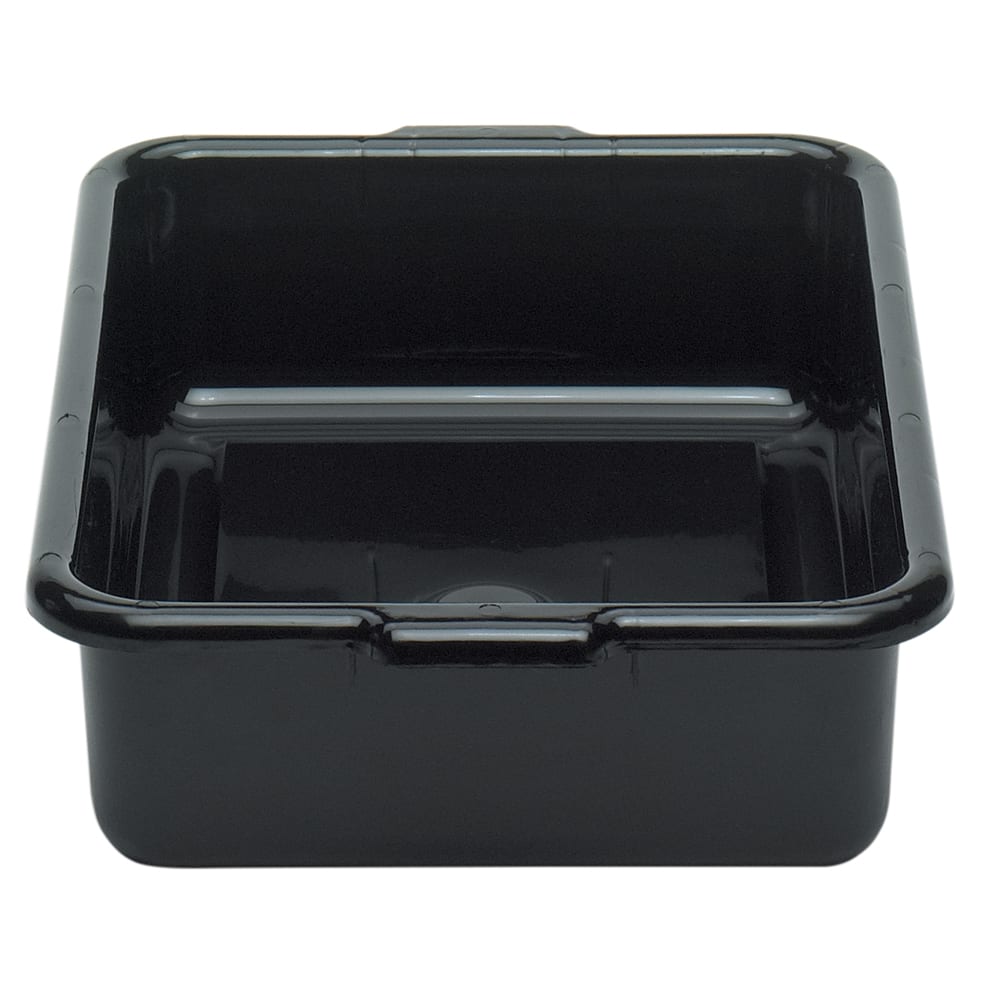 Cambro 21155CBR110 Cambox® Bus Box - 15 1/4" x 20 1/4" x 4 15/16", Black