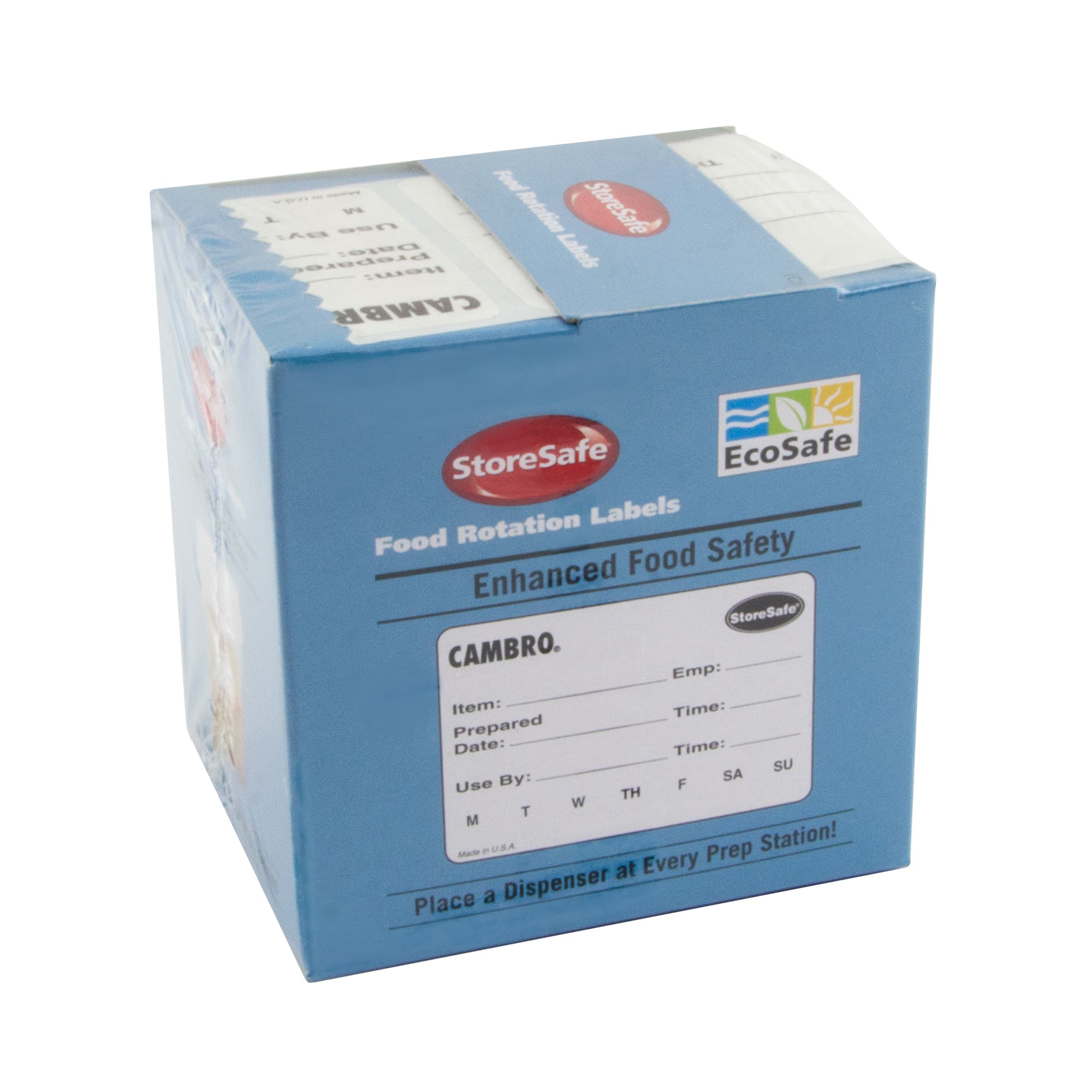 Cambro 23SLB250 StoreSafe Food Rotation Labels - 2x3" (250 Per Roll)