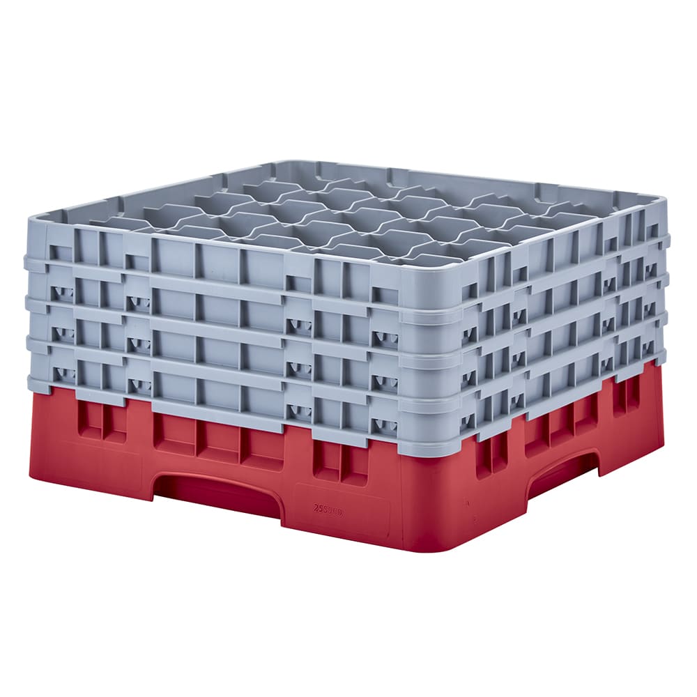Cambro 25S900163 Camrack® Glass Rack w/ (25) Compartments - (4 ...