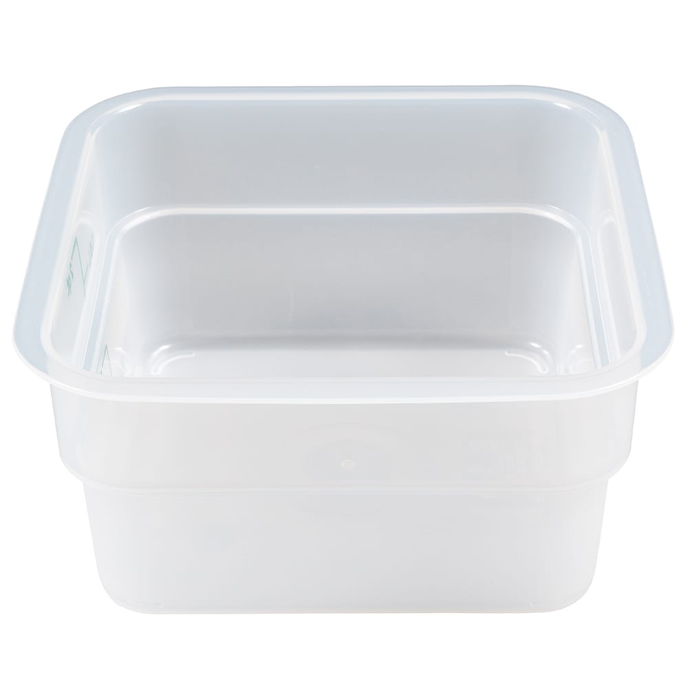 Cambro 2SFSPP190 2 qt CamSquare Food Container - Translucent