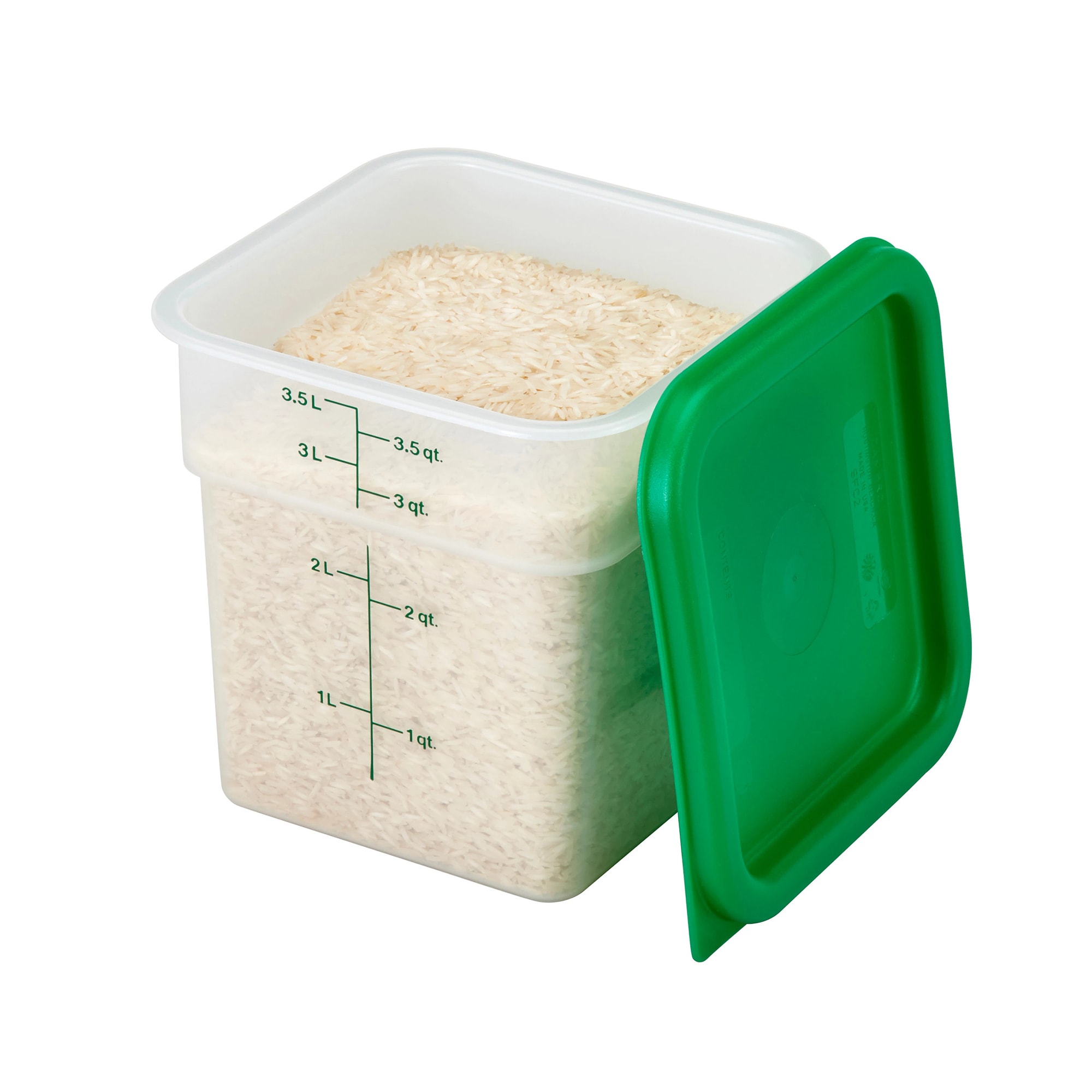 Cambro 4SFSPP190 CamSquare® Food Container w/ 4 qt Capacity ...