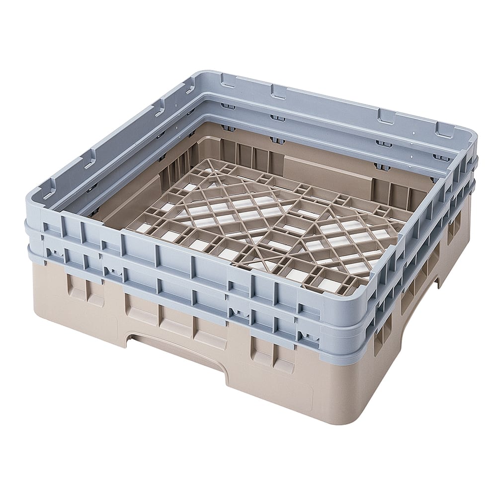 Cambro BR578184 Camrack Base Rack - (2)Extenders, 1 Compartment, 7 1/4 ...