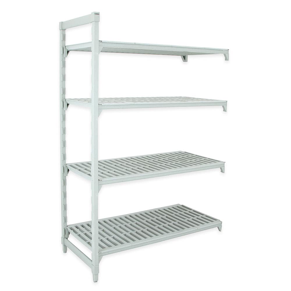 Cambro CPA244264V4480 Polymer Louvered Add-On Shelving Unit - 42"L x 24 ...