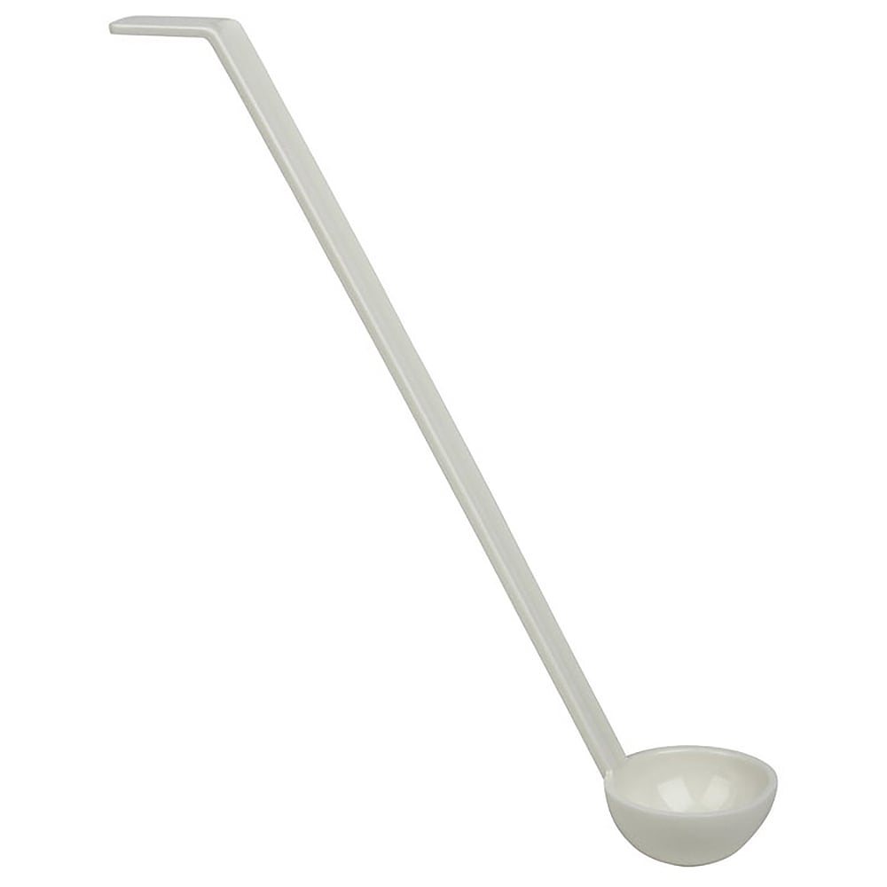 Cambro LD130148 1 oz Camwear® Salad Dressing Ladle - Plastic, White
