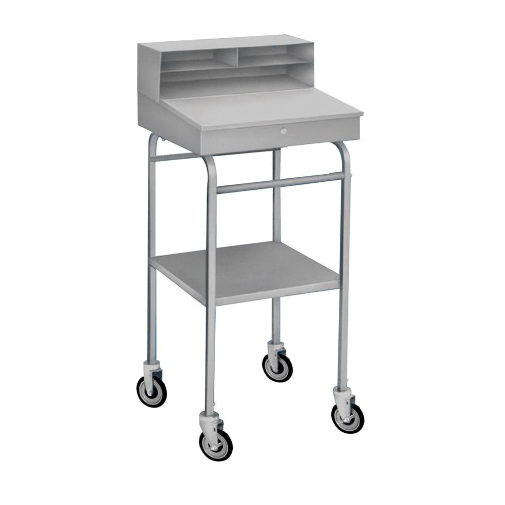Winholt RDMWN-3 24"W Mobile Stand Up Receiving Desk w/ Storage ...