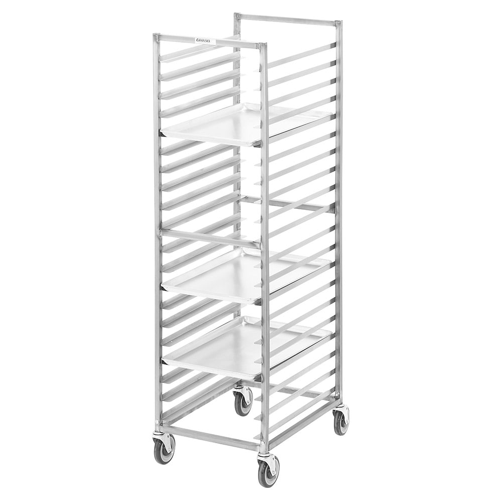 Channel 401S 20 1/2"W 20 Sheet Pan Rack w/ 3" Bottom Load Slides