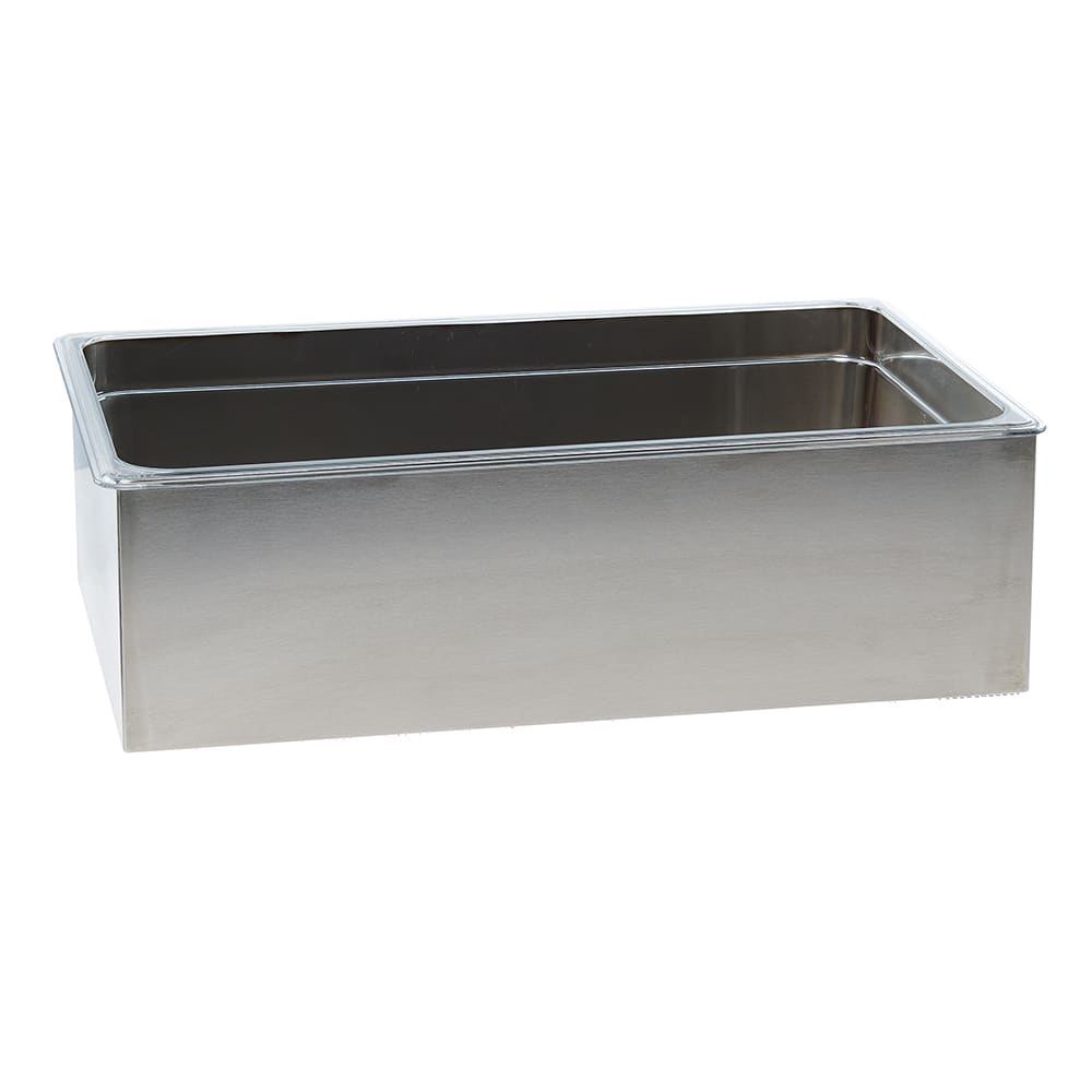 Cal-Mil 22064-12-55 Ice Housing w/ Clear Plastic Ice Pan - 20"W x 12"D ...