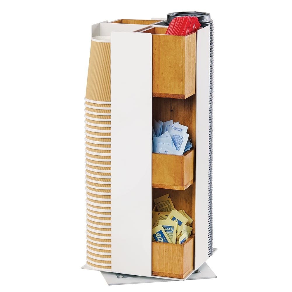 Cal-Mil 22109-15 Cup & Lid Organizer, (4) Compartment, All Cup Types