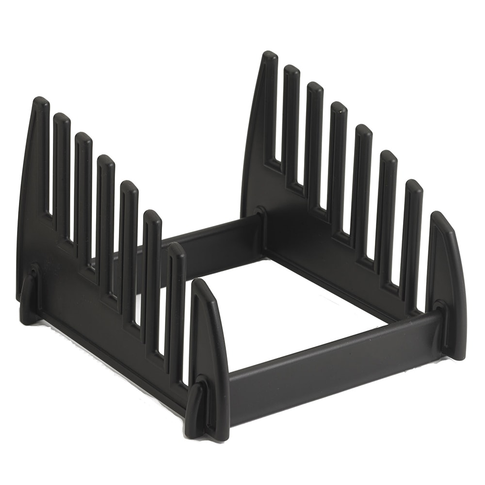Browne 573619 Cutting Board Storage Rack w/ (7) Slots, Black