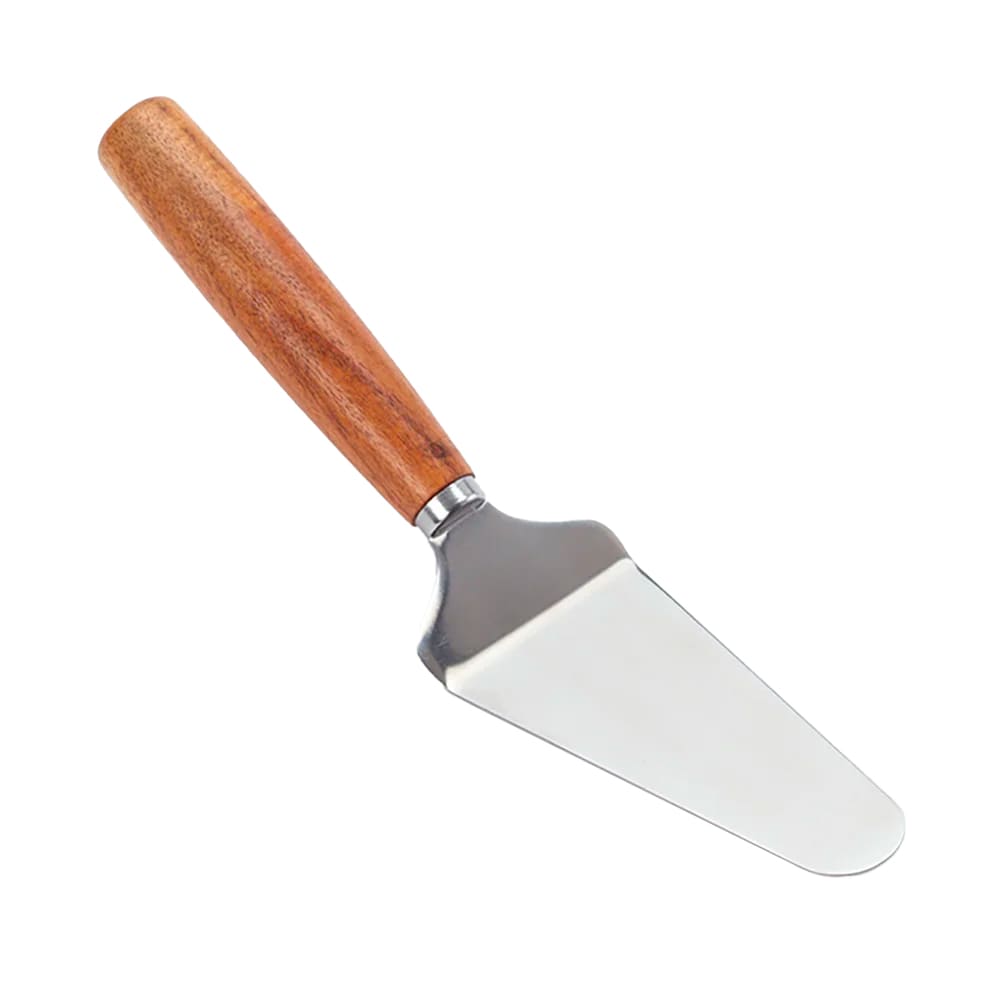 American Metalcraft PSA105 10 3/4" Pizza/Pie Server, Stainless/Wood
