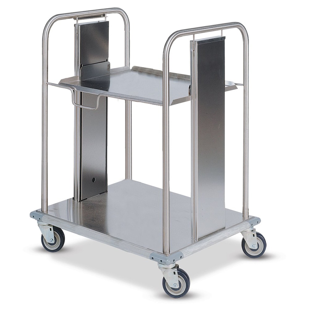 Dinex DXPIDRS2020 Open Mobile Rack Dispenser w/ Self-Leveling for 20" x 20"