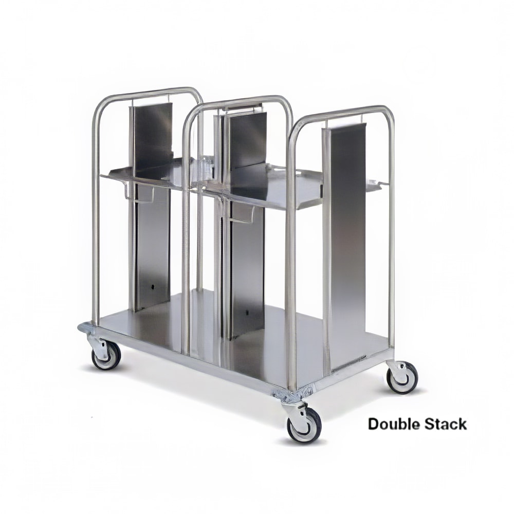 Dinex DXPIDT2S1622 Double Open Mobile Tray Dispenser w/ 300 Tray ...