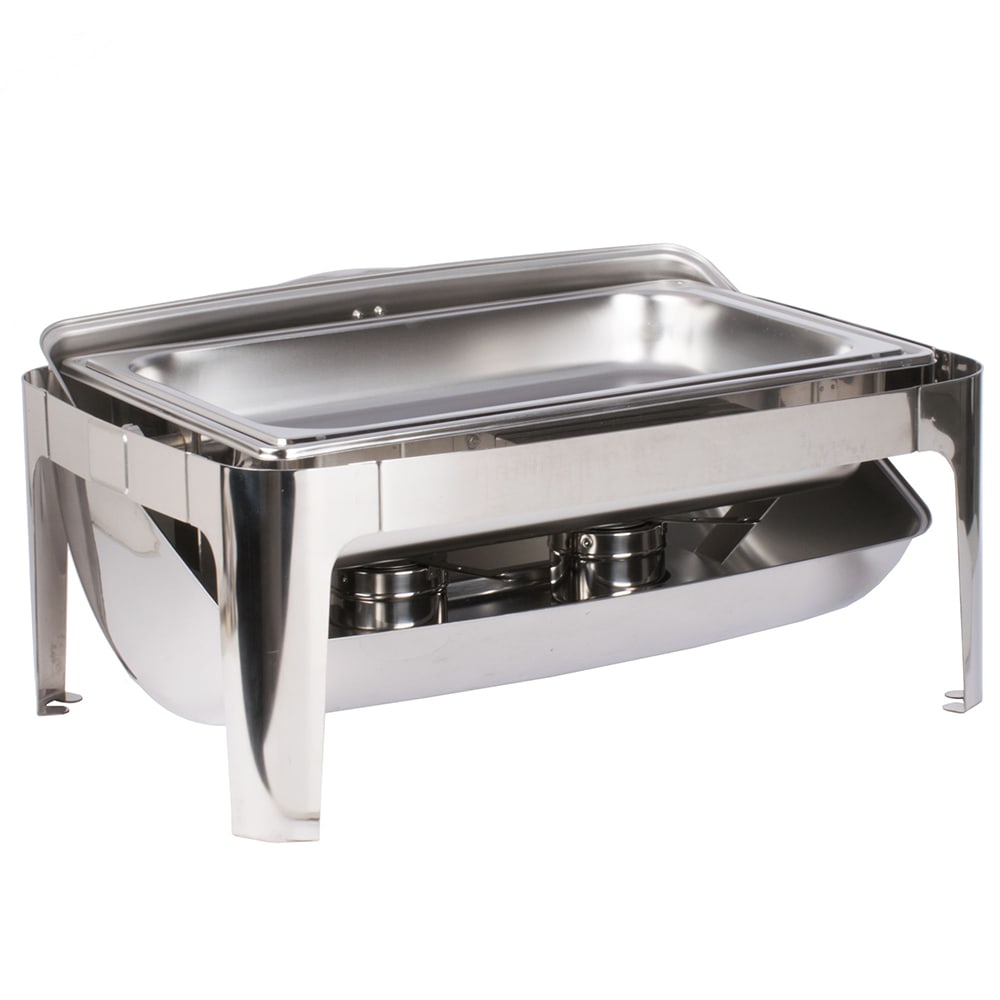 Vollrath T3500 Full Size Chafer w/ Roll-top Lid & Chafing Fuel Heat