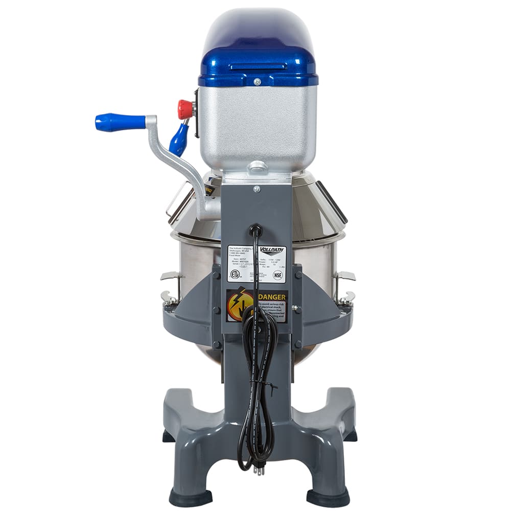 Vollrath 40757 20 qt Planetary Mixer - Bench Model, 1/2 hp, 110-120v