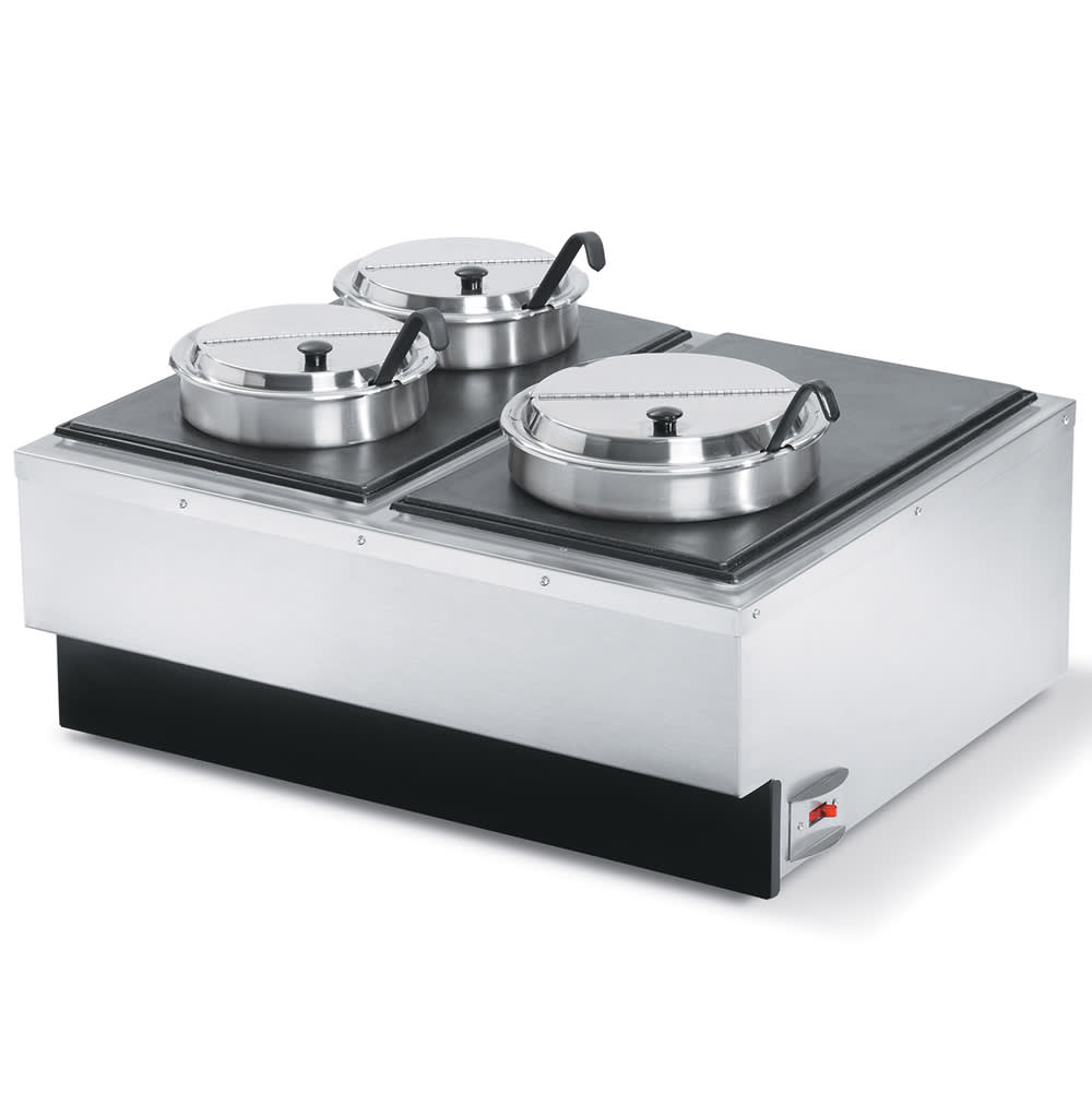 Vollrath 72789 Cayenne Dual Warmer - Stainless 120v
