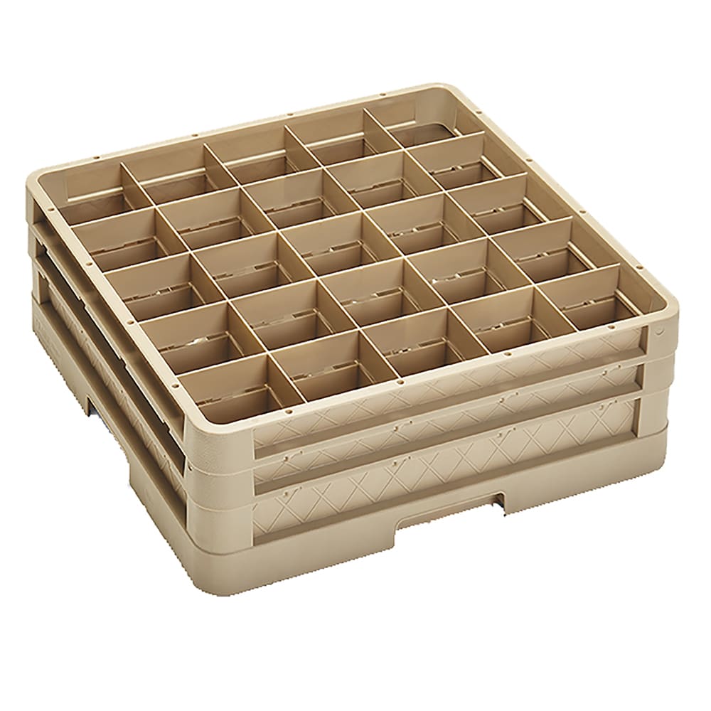 Vollrath CR6BB Traex® Full Size Glass Rack w/ (25) Compartments - (2 ...