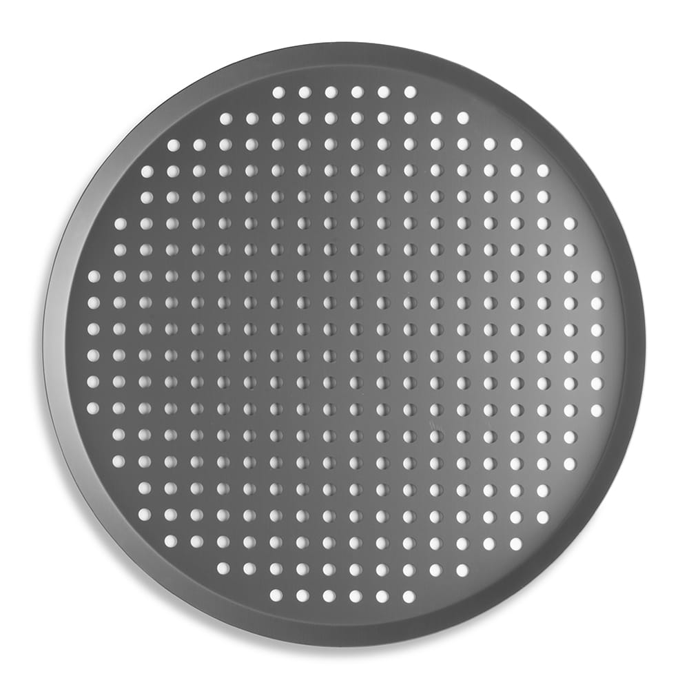 Vollrath PC15PHC 15" Round Perforated Pizza Pan, Aluminum