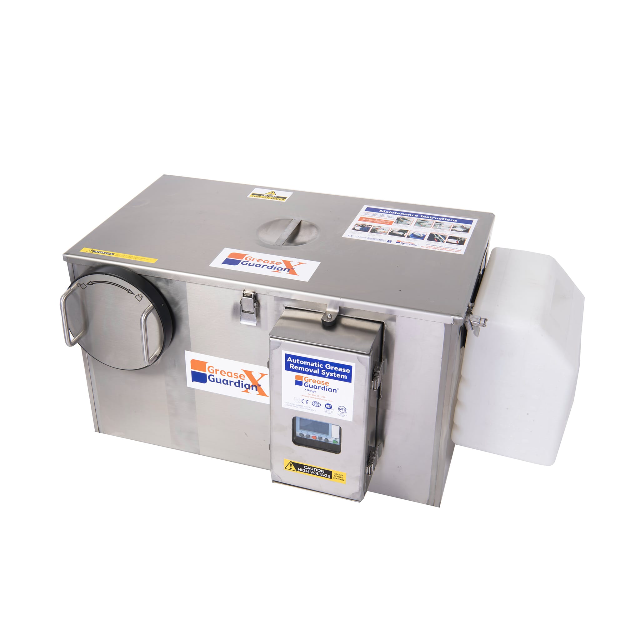 Grease Guardian GGX25 Automatic Grease Trap w/ 25 GPM Capacity ...