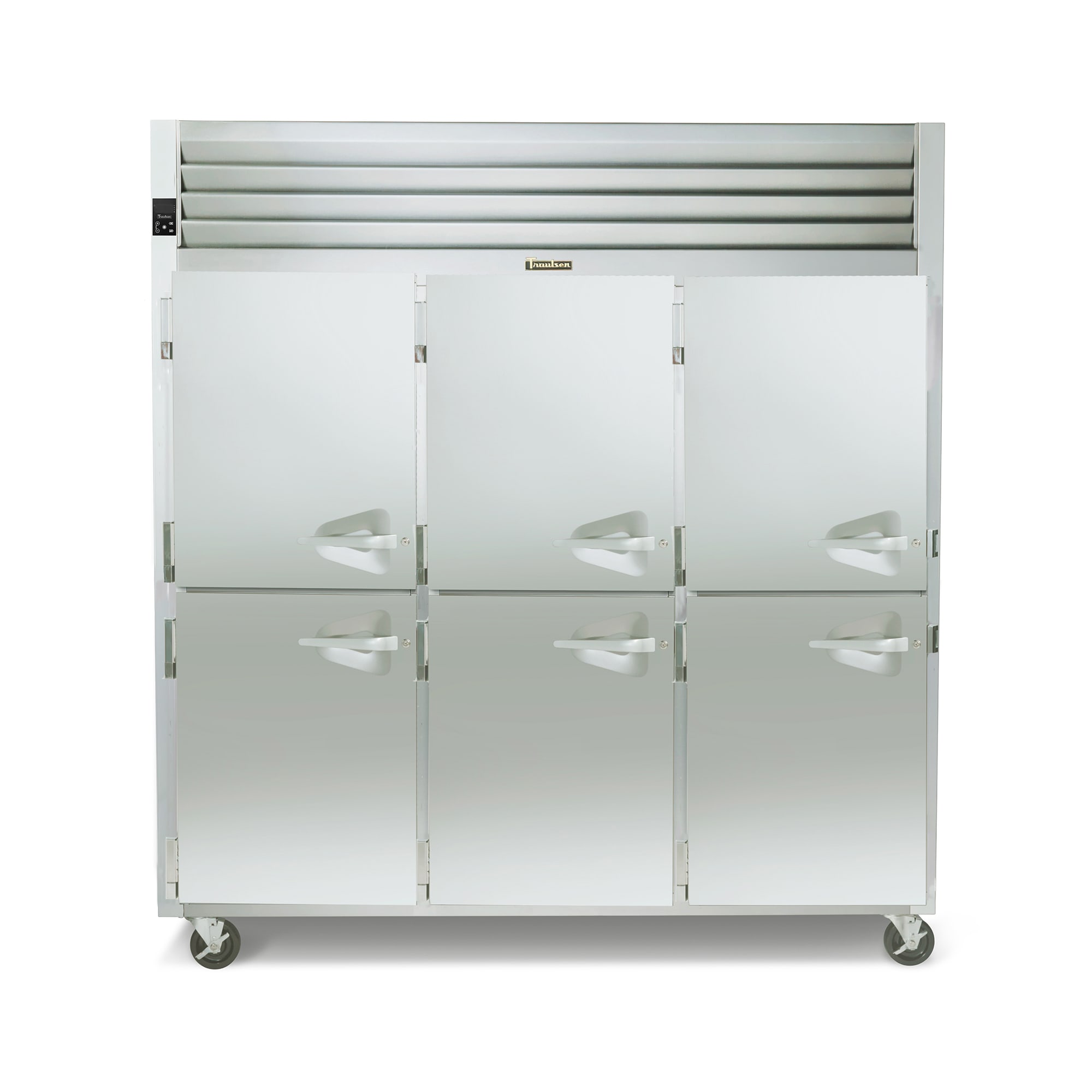 Traulsen G31303 76 5/16" Three Section Reach In Freezer - (6) Solid ...