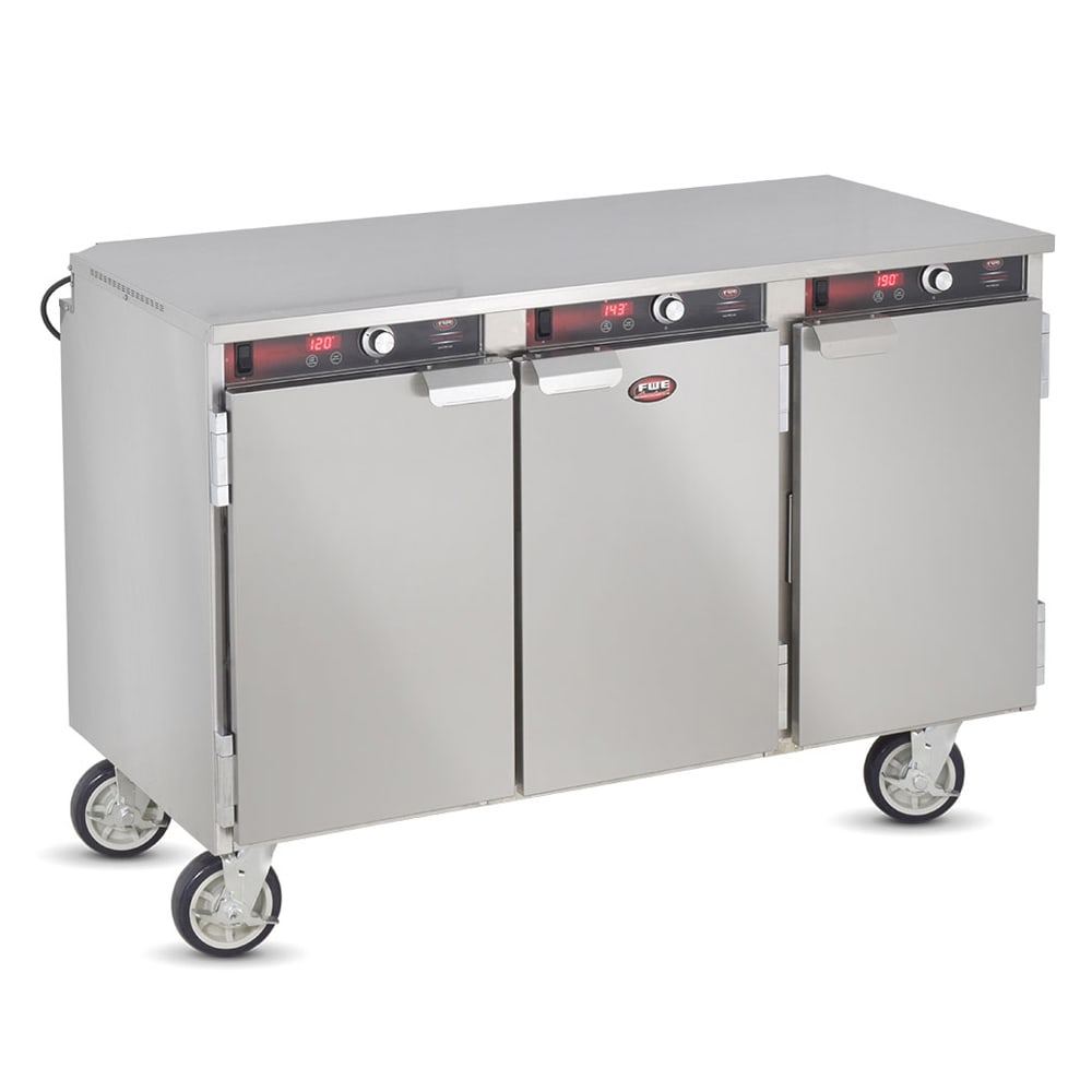 FWE HLC-8H-24 1/2 Height Insulated Mobile Heated Cabinet w/ (24) Pan ...