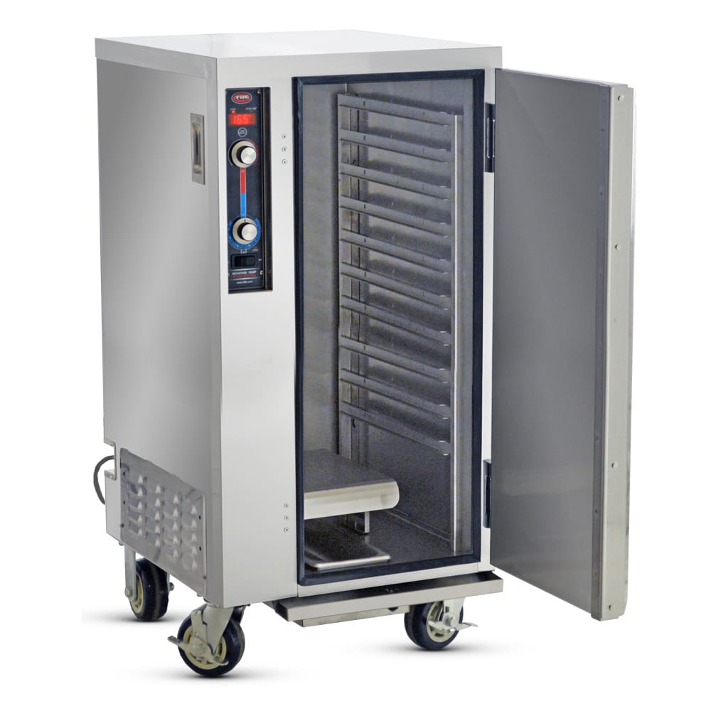 FWE MT-1220-10 1/2 Height Insulated Mobile Heated Cabinet w/ (10) Pan ...