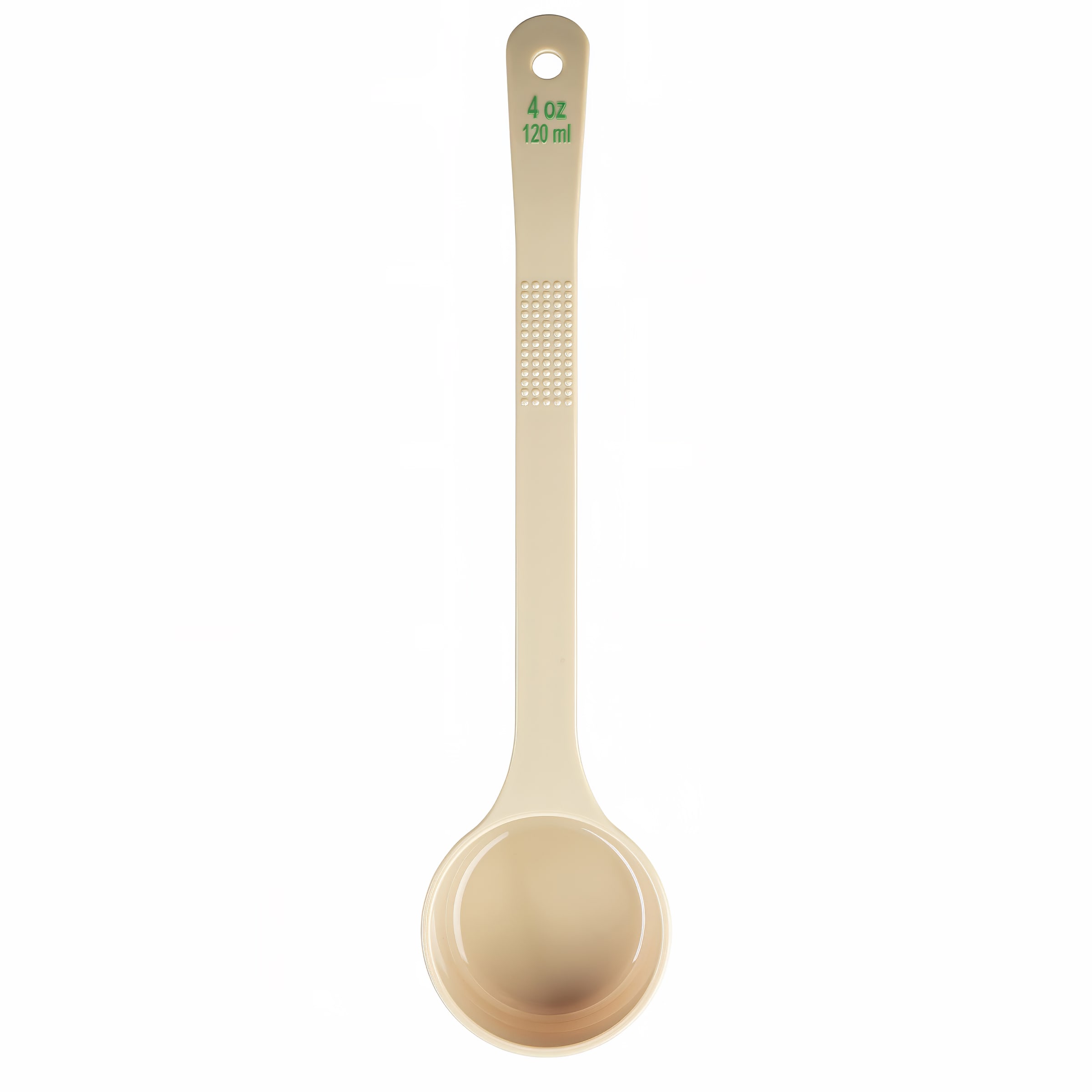 Tablecraft 10652 4 oz Solid Portion Spoon w/ Long Handle ...