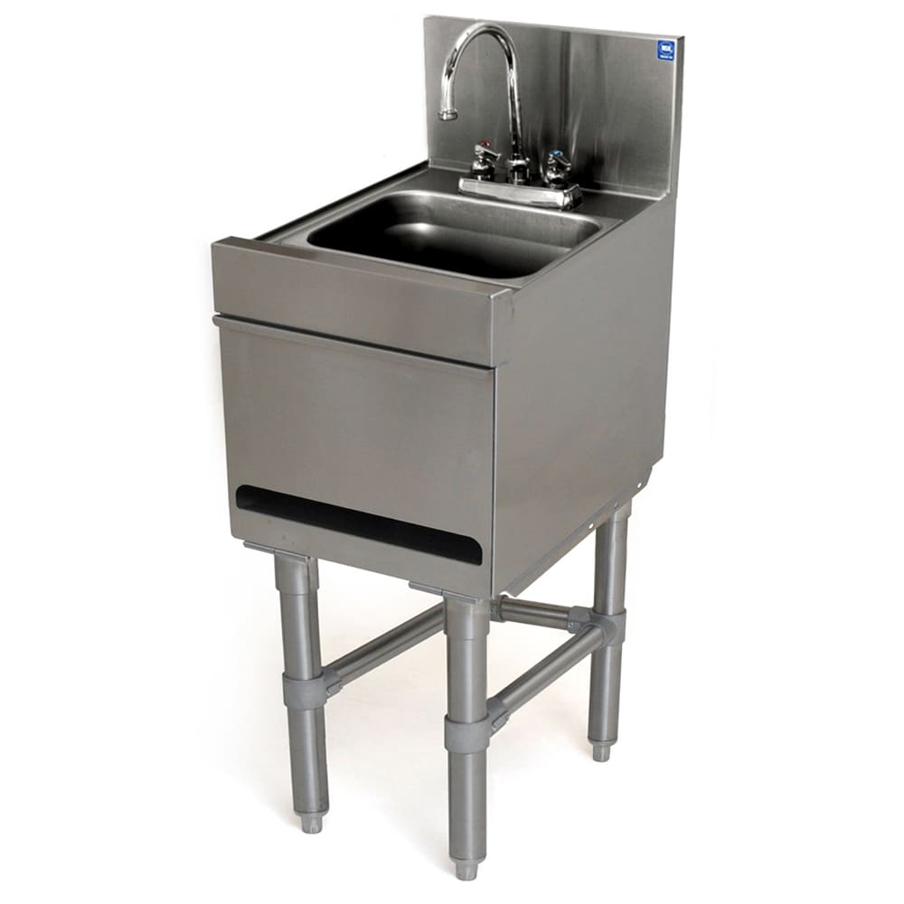 Eagle Group HS12-19 Underbar Hand Sink w/ 9 1/4"L x 11 1/2"W x 6"D Bowl ...