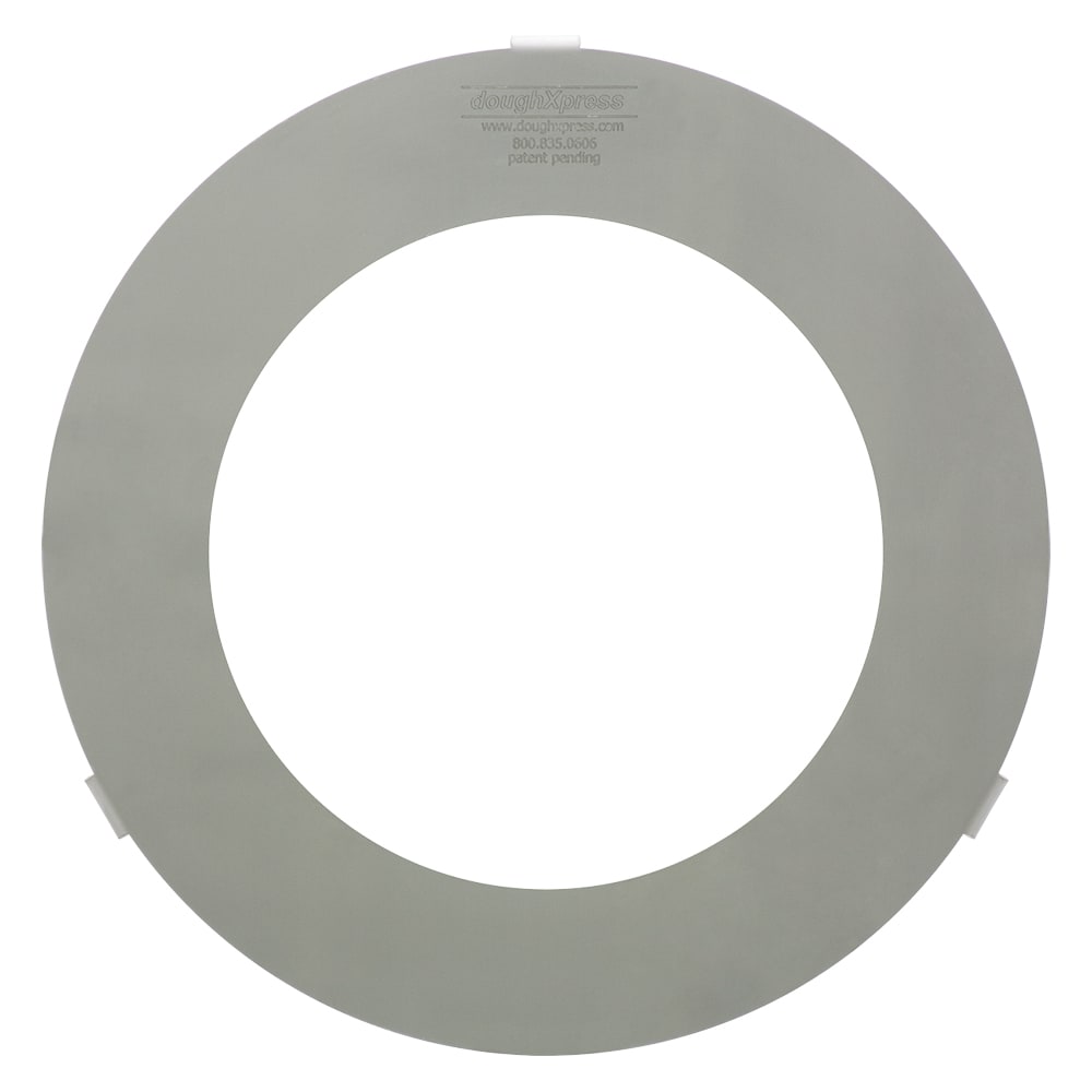 DoughXpress DXP-DR-12 Dough Ring w/ 12" Finished Crust Mold, Stainless