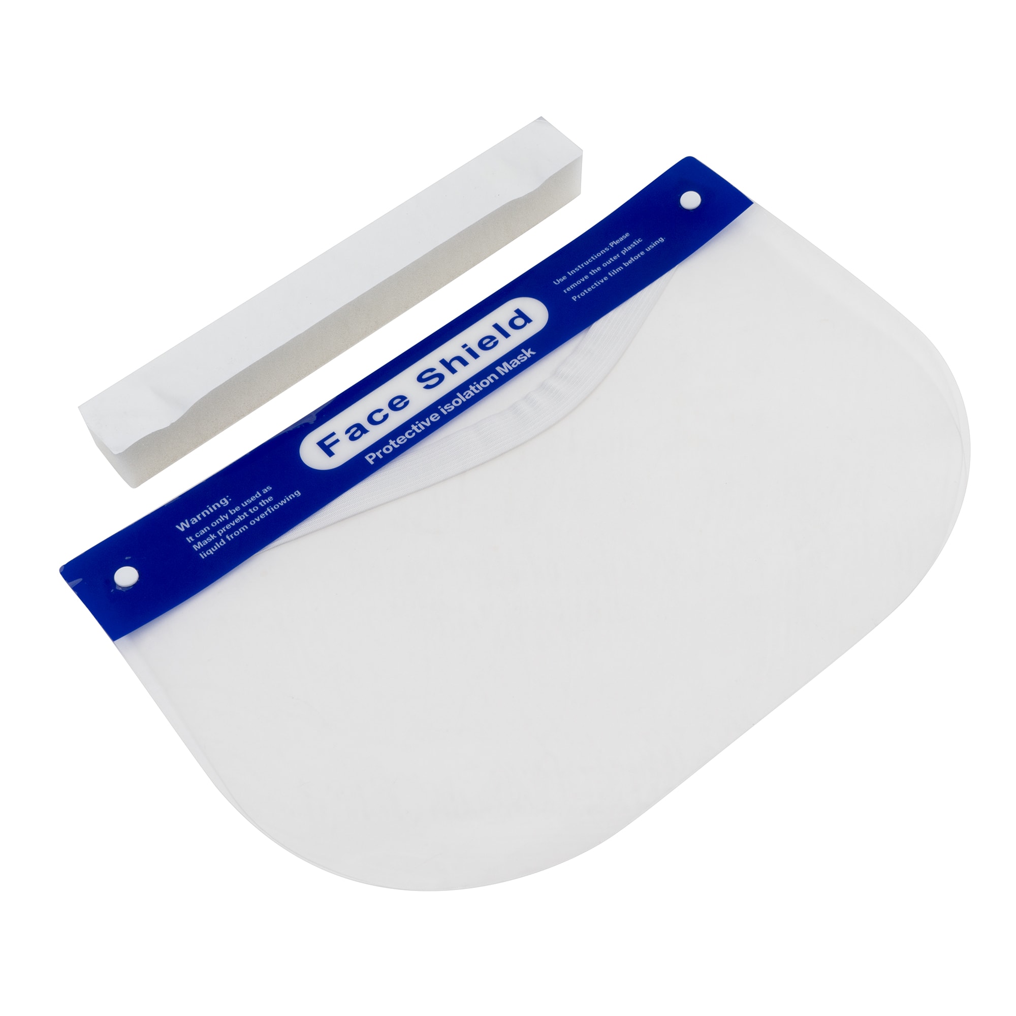 Rofson FSI0913 Face Shield 8 3 5 X 12 7 10 PET Clear Rofson FSI0913 Face Shield 8 3 5 X 12 7 10 PET Clear