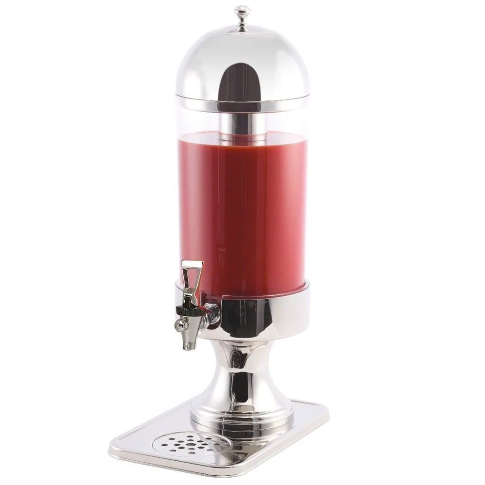 Spring USA 2525-6/7 7 liter Beverage Dispenser w/ Ice Tube & Drip Tray ...