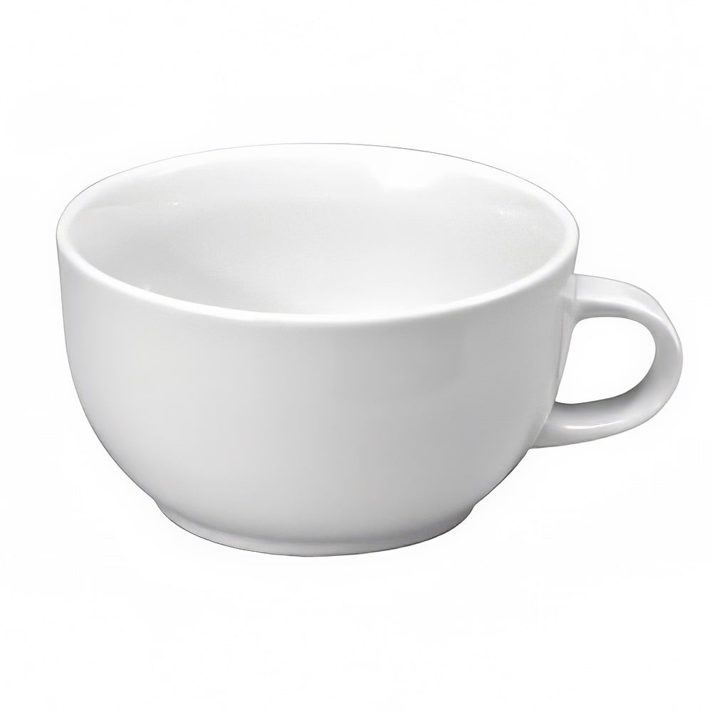 Oneida F8010000524 14 oz Buffalo Jumbo Cup - Porcelain, Bright White