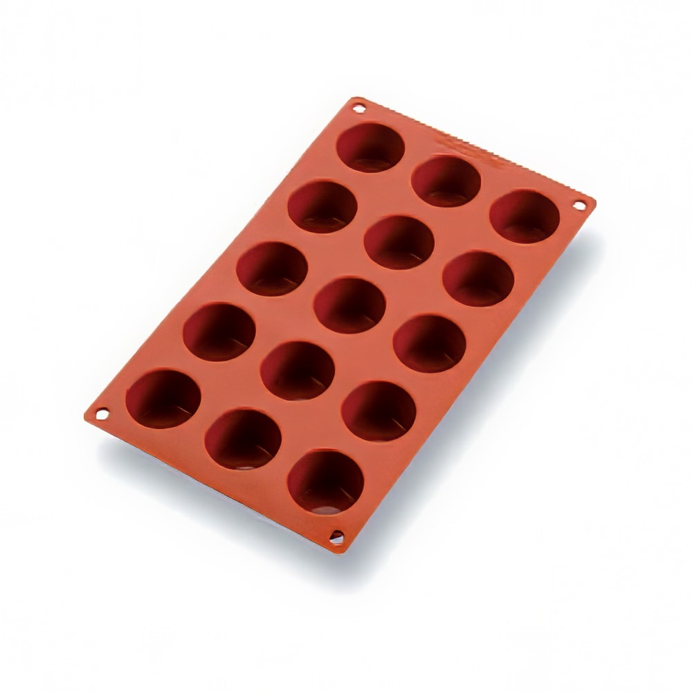 Matfer 257914 15 Compartment Gastroflex® Mini Muffin Mold, Silicone