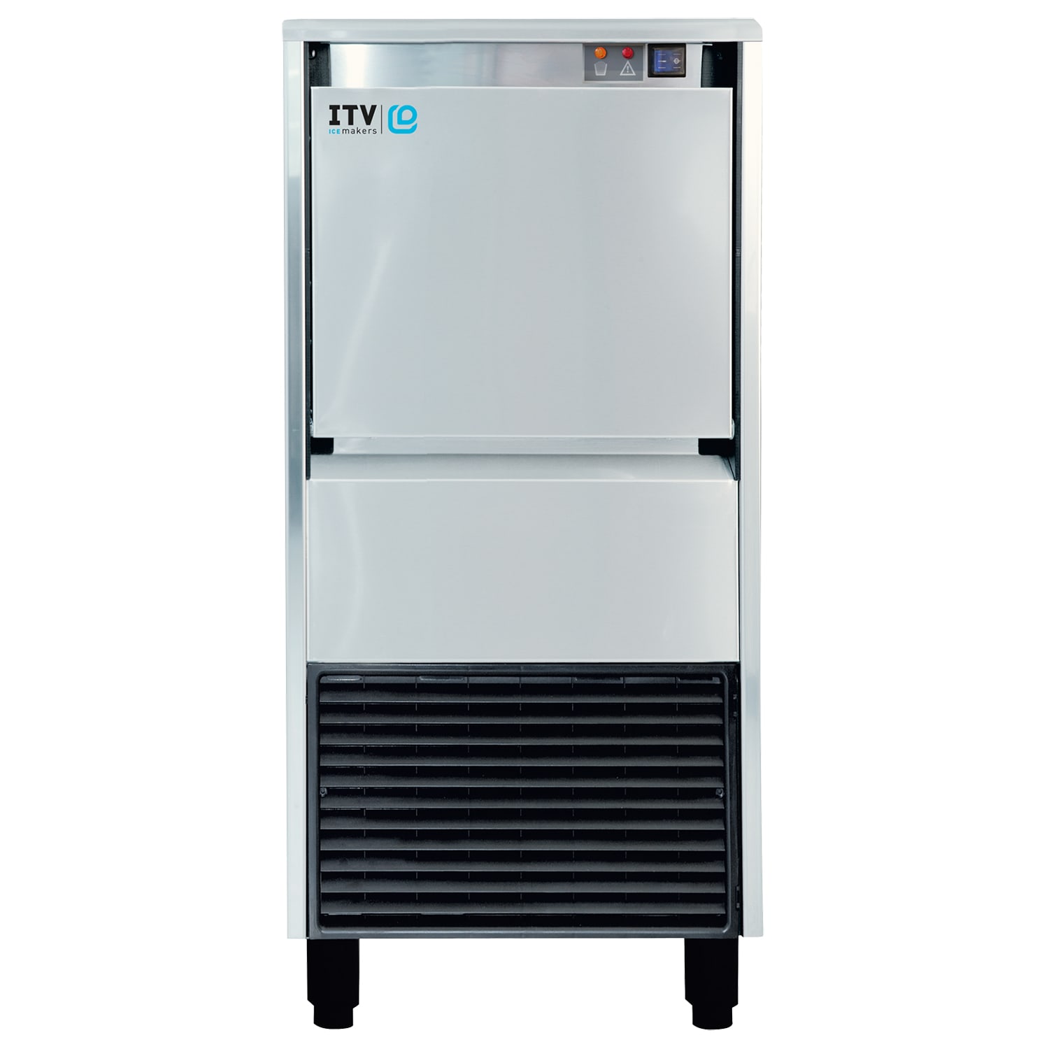 ITV Ice Makers IQ 200 C A 18 1/4"W Flake Undercounter Ice Machine - 220 ...